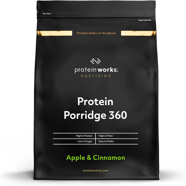 Protein Works Protein Porridge 360 Added Vitamins & Minerals Low GI Wh ...
