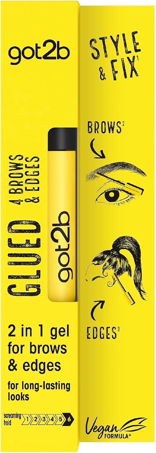 Got2b Glued for Brows & Edges 2 in 1 Wand Eyebrow Gel 16ml – Scent ...