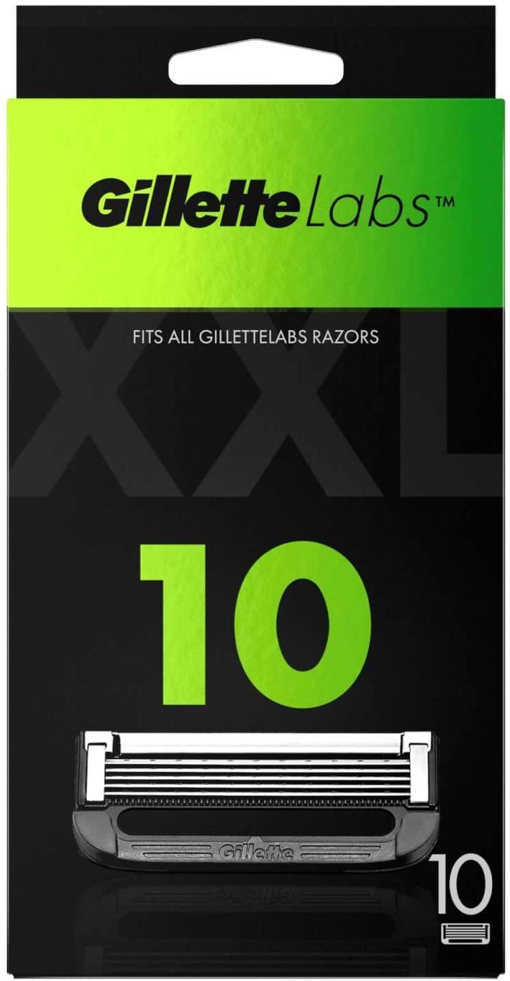 Gillette Labs Razor Blades Pack of 10 Replacement Shaving Heads – Scent ...
